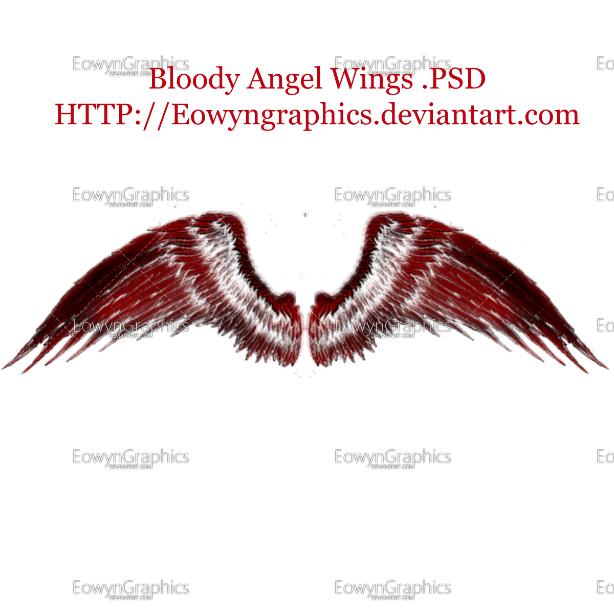 Bloody Angel Wings