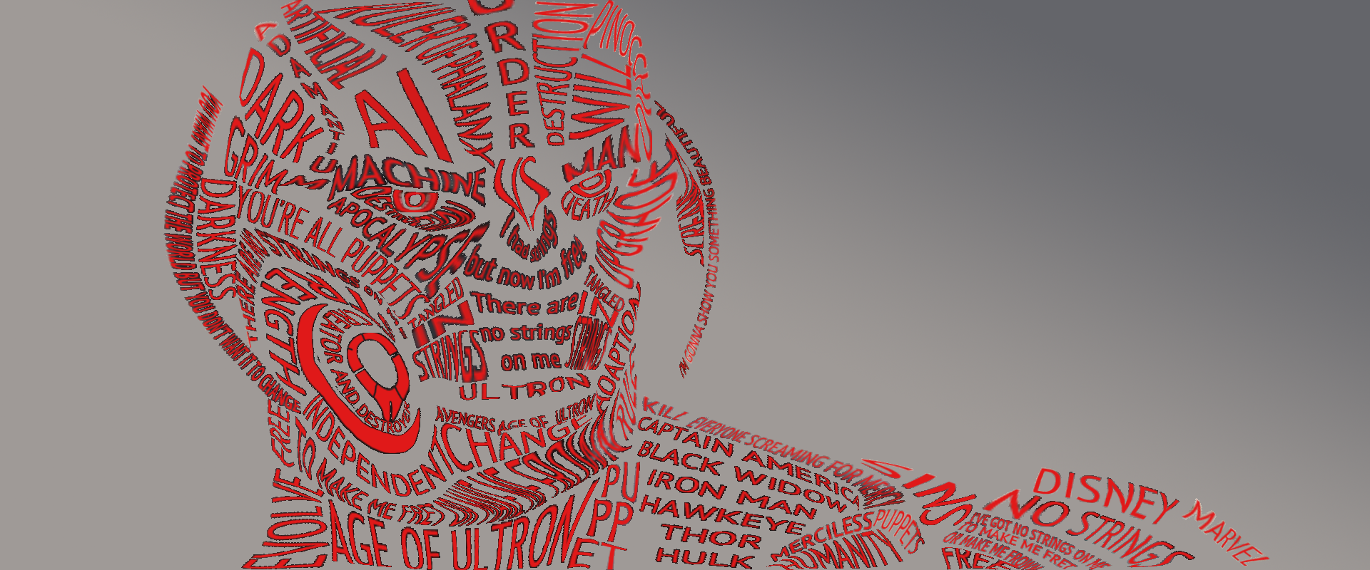 Ultron Typography by UltraPredator01 on DeviantArt
