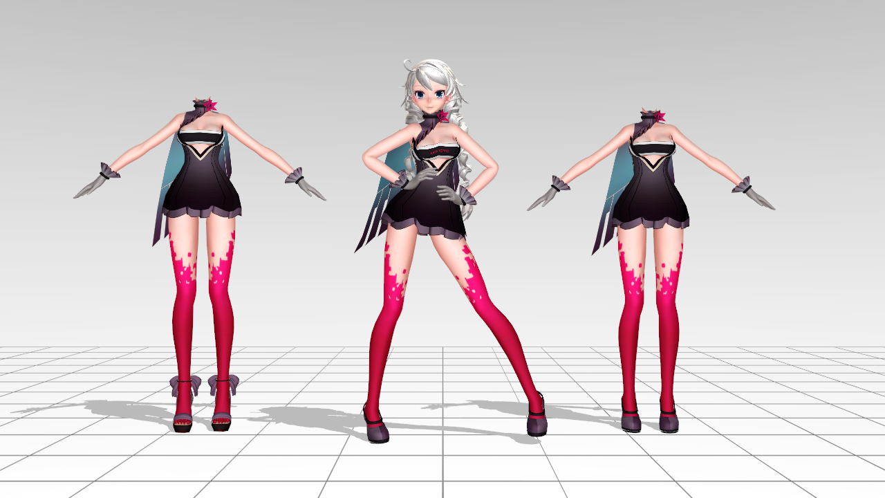 MMD Model+Outfit DL by AzaleaMMD on DeviantArt