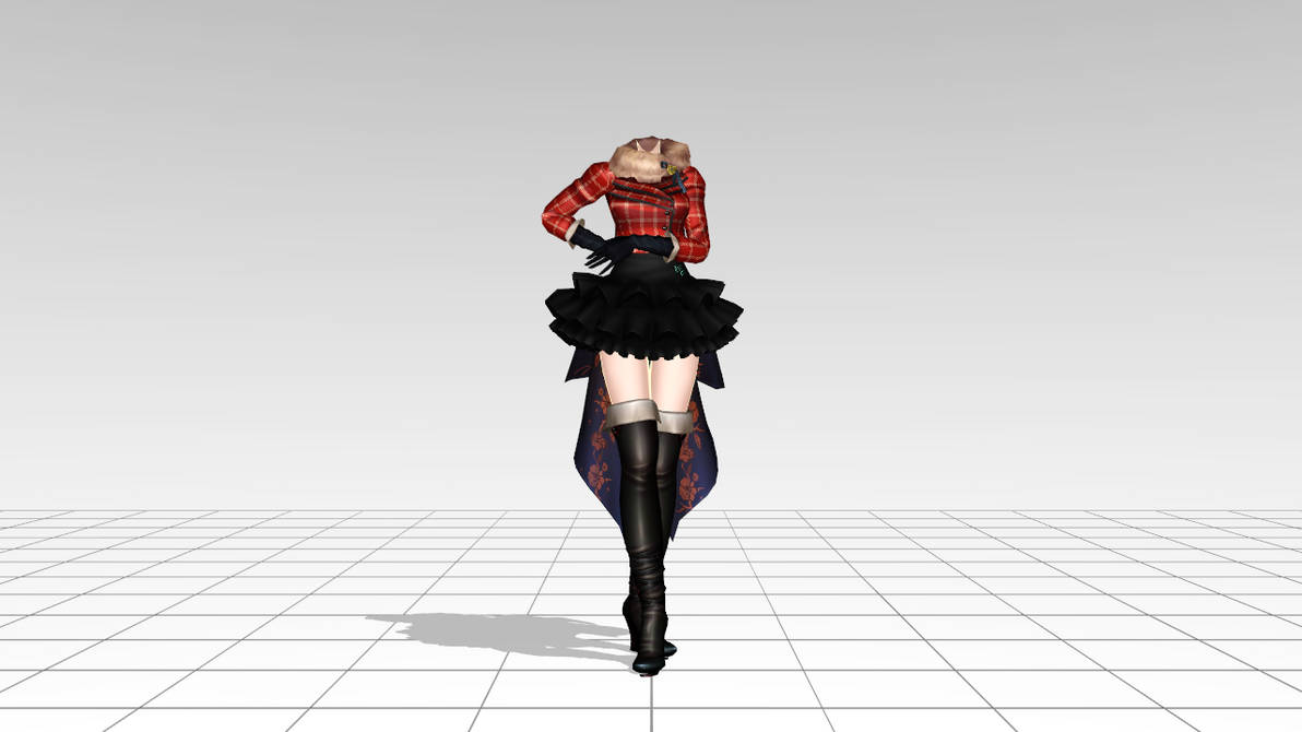 New Year's Outfit Lin DL by AzaleaMMD on DeviantArt
