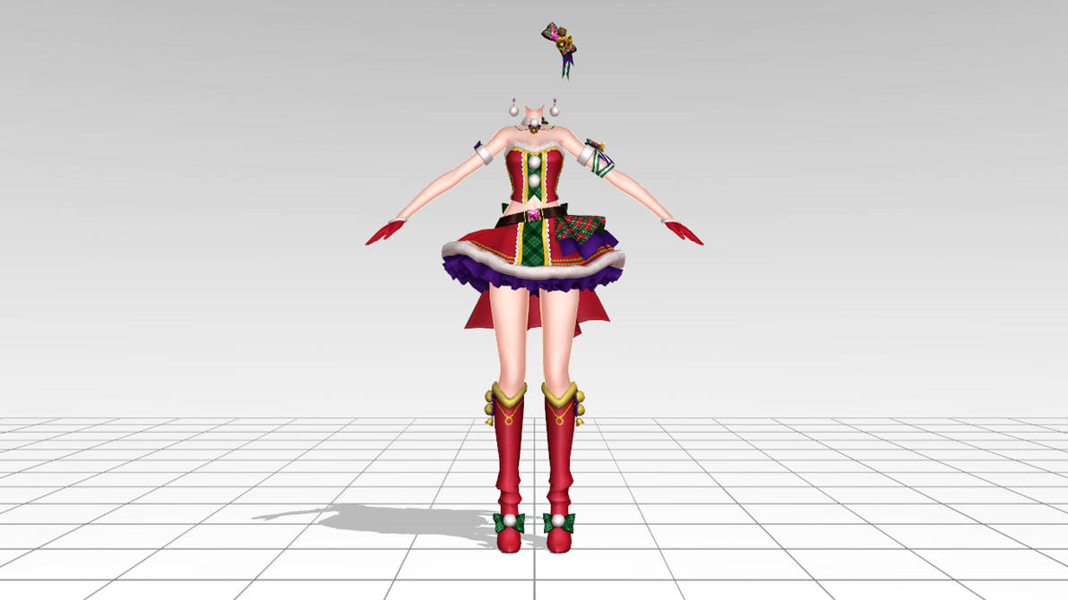 New Year's Outfit Mylene DL by AzaleaMMD on DeviantArt
