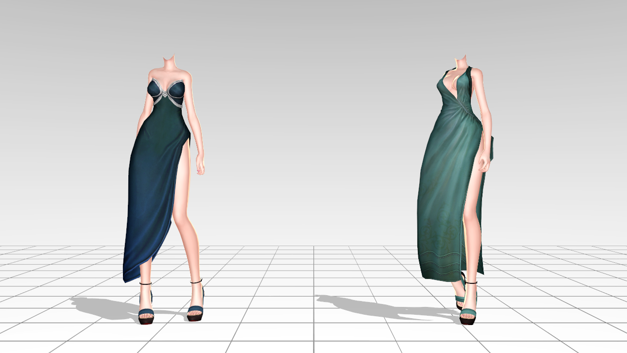 Outfit Dress Pack DL by AzaleaMMD on DeviantArt