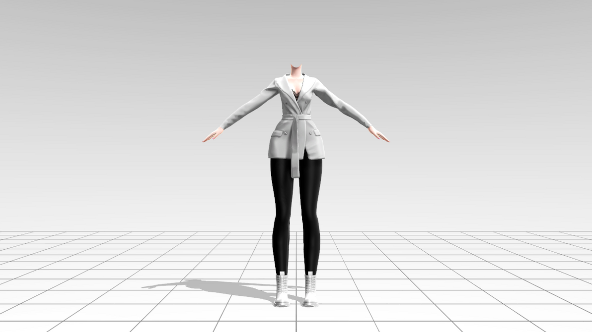 Outfit Blazer DL by AzaleaMMD on DeviantArt