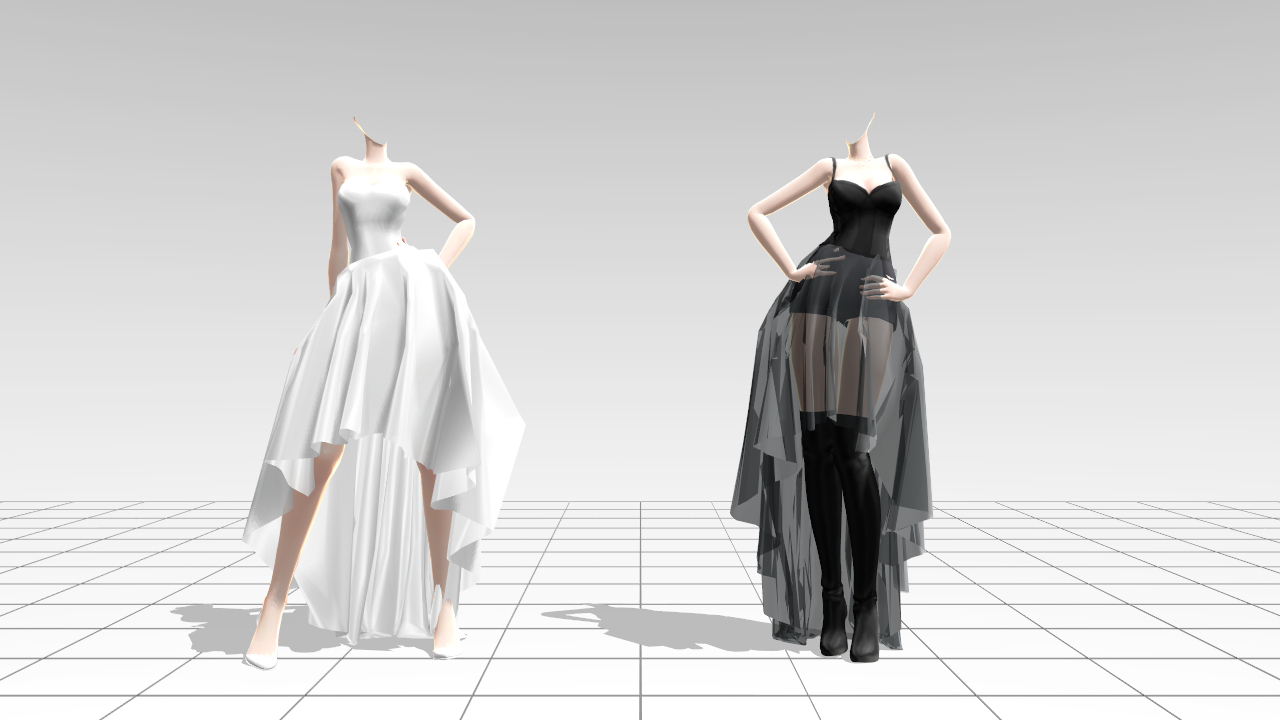 Outfit Dress DL by AzaleaMMD on DeviantArt