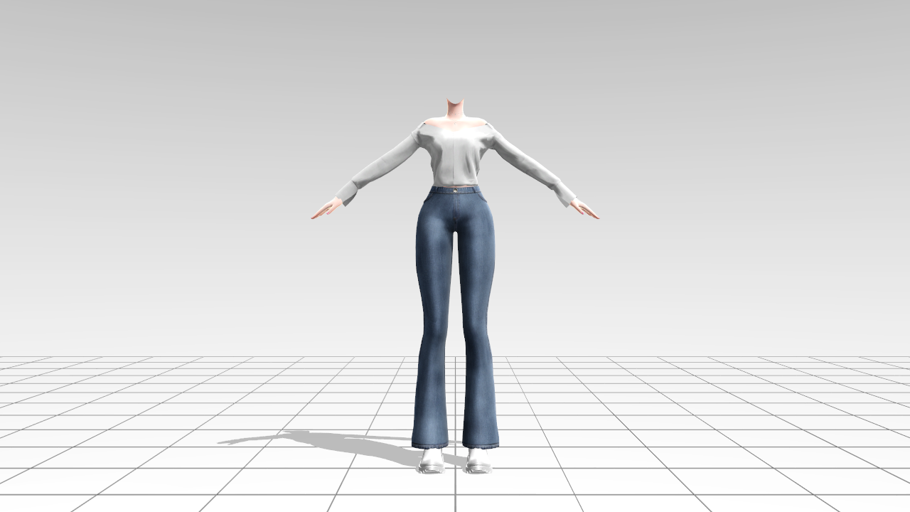 MMD Outfit Jeans DL by AzaleaMMD on DeviantArt
