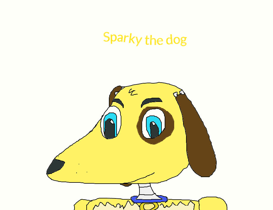 Sparky the dog by Golden-Tinny on DeviantArt