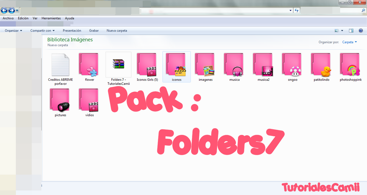 Folders 7 by TutorialesCamii on DeviantArt