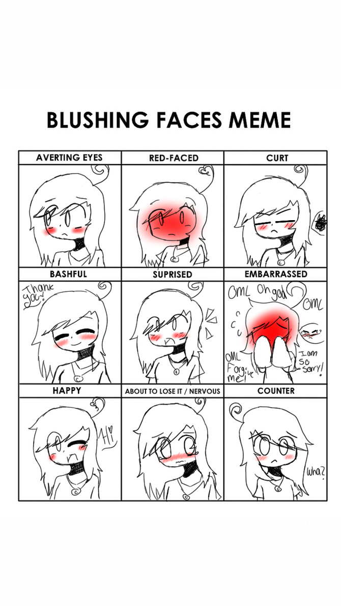 Blushing meme (Eclipse) by eclipse1016 on DeviantArt