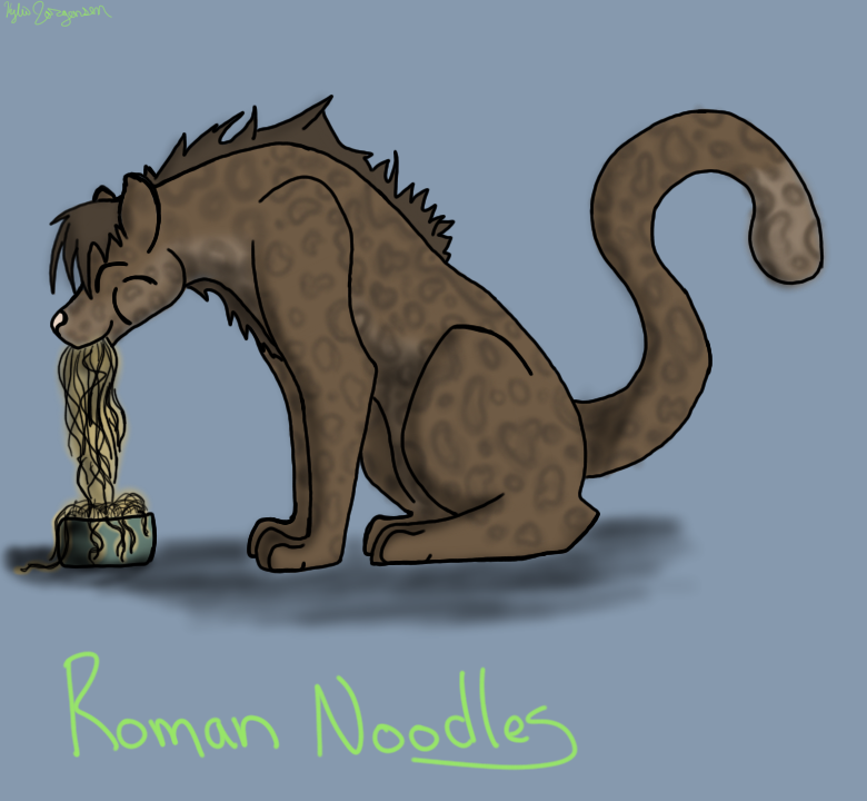 Roman Noodles by KylieRae123 on DeviantArt
