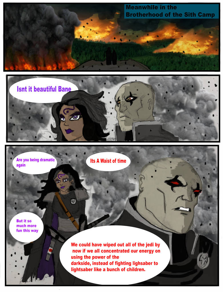 Star wars Darth Bane fancomic chapter 1 page 2 by AndreNitro on DeviantArt