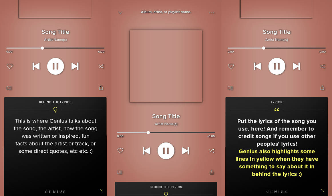 SPOTIFY PSD BY AQUALVNG By Aqualvng On DeviantArt