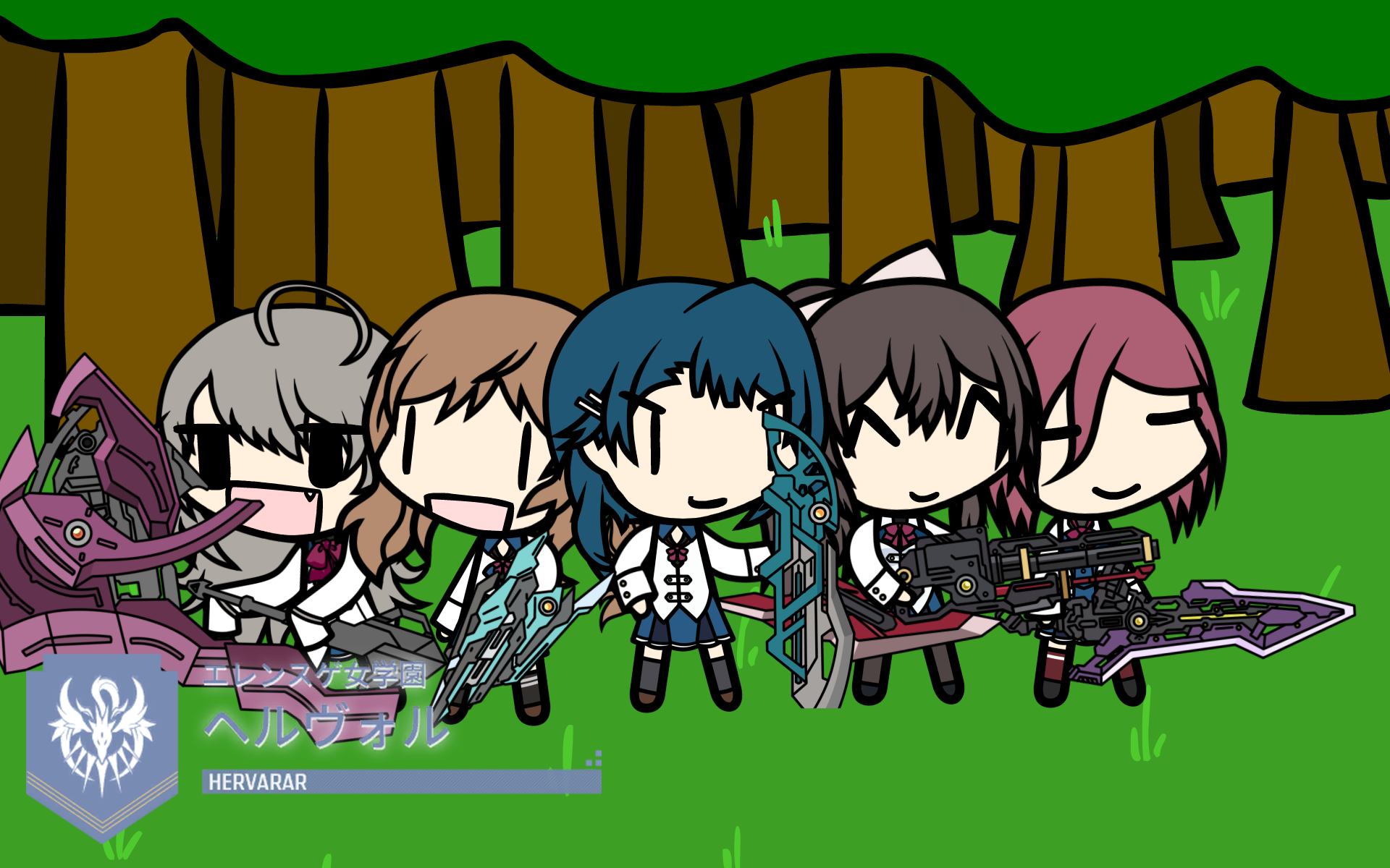 [Walfas Custom/Prop Pack] LG Hervarar by NishinoYura on DeviantArt