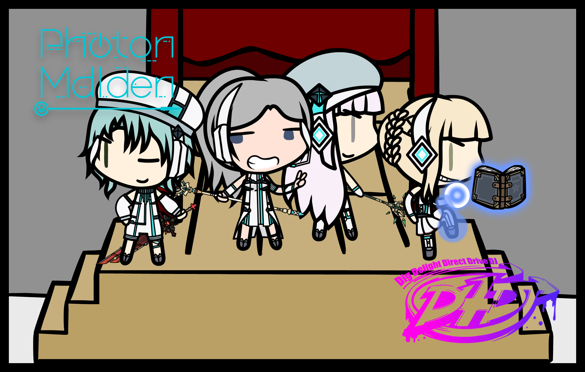 [Walfas Custom] Photon Maiden (D4DJ) by NishinoYura on DeviantArt