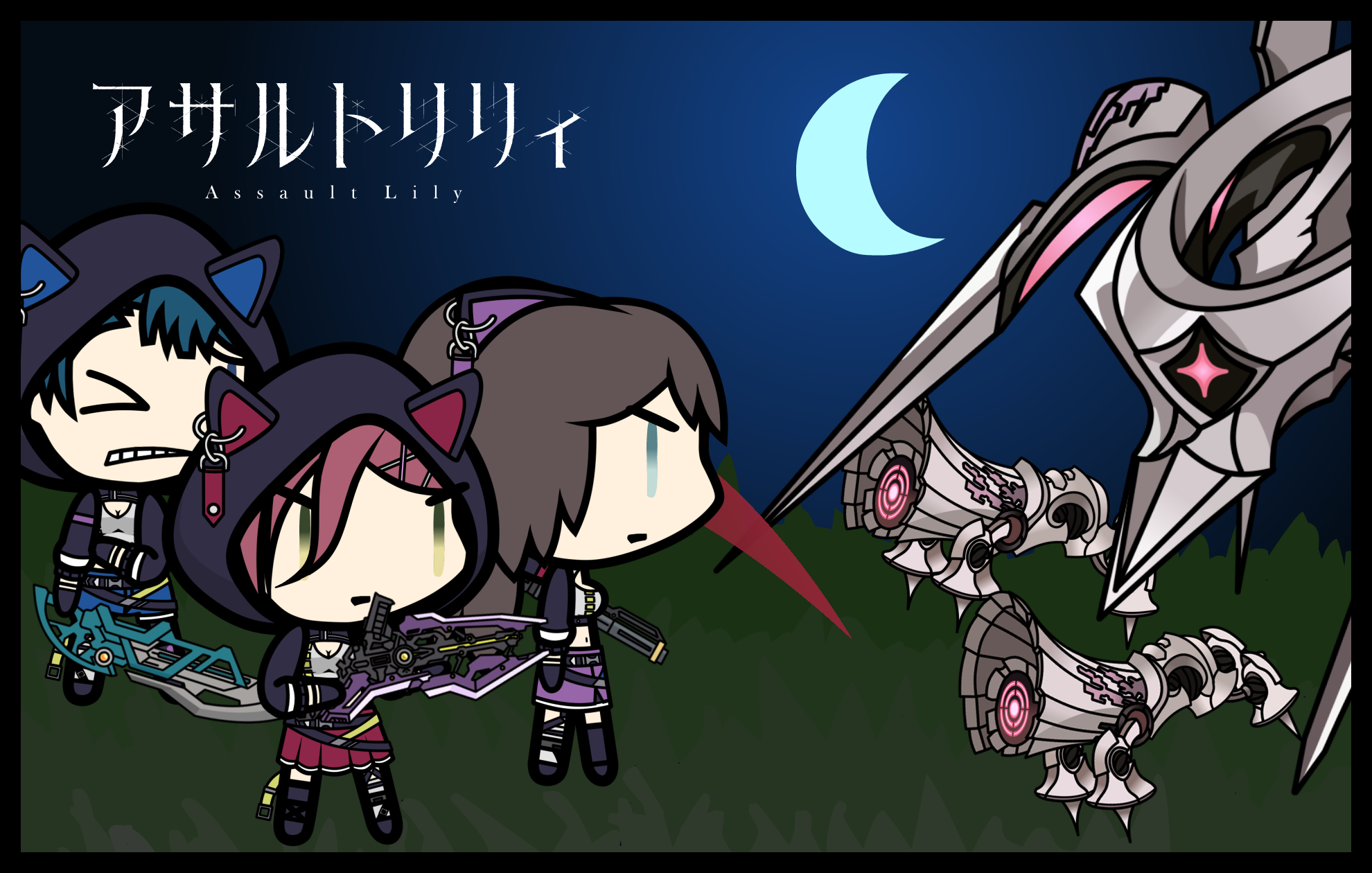 [Walfas Custom] Night Recapture Outfits by NishinoYura on DeviantArt