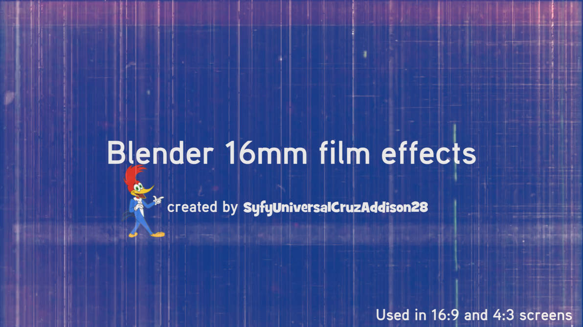 16mm Film Blender Effects by OrbitCruz28 on DeviantArt