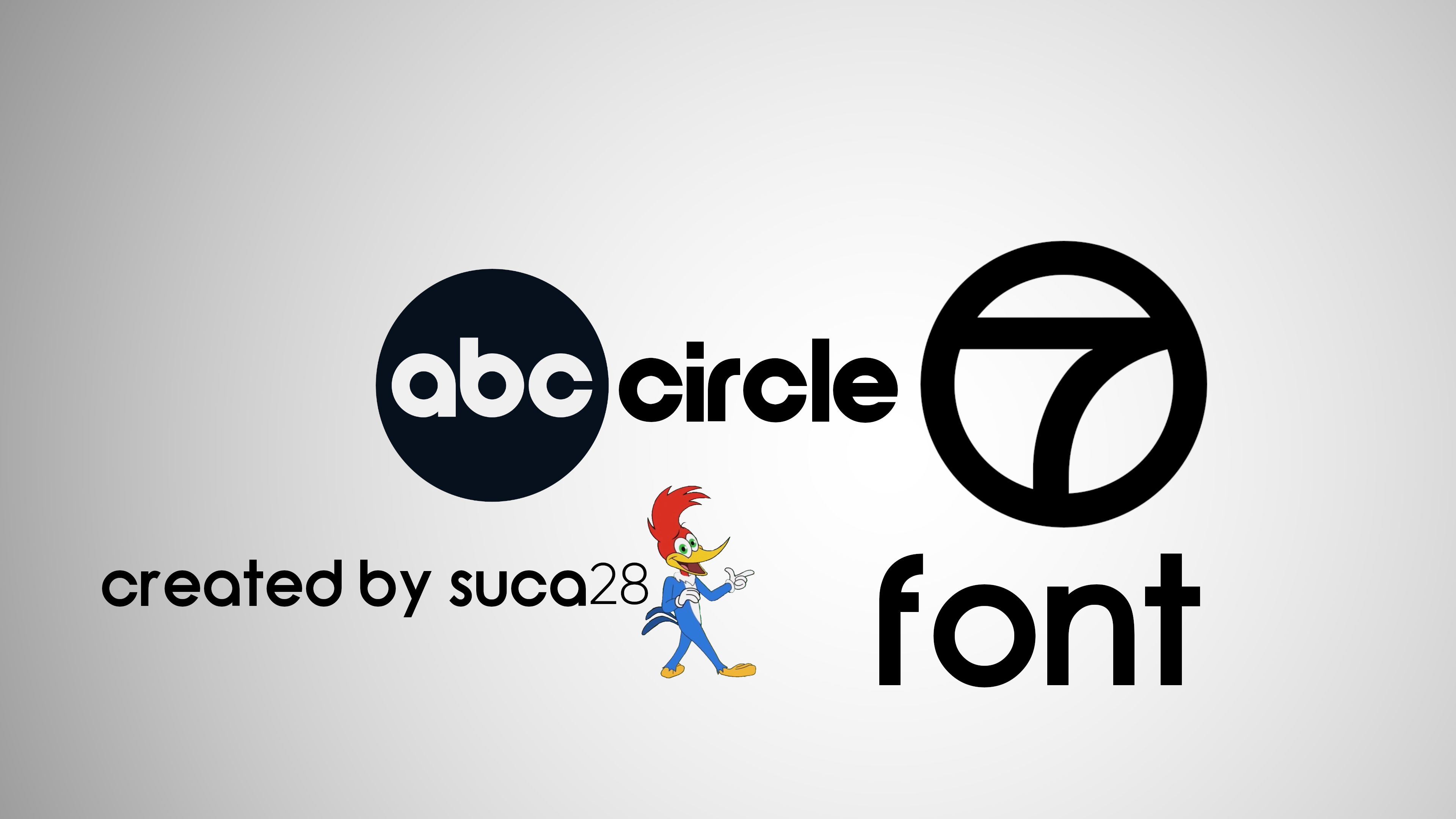 ABC Circle 7 font by SUCA28onDeviantart on DeviantArt