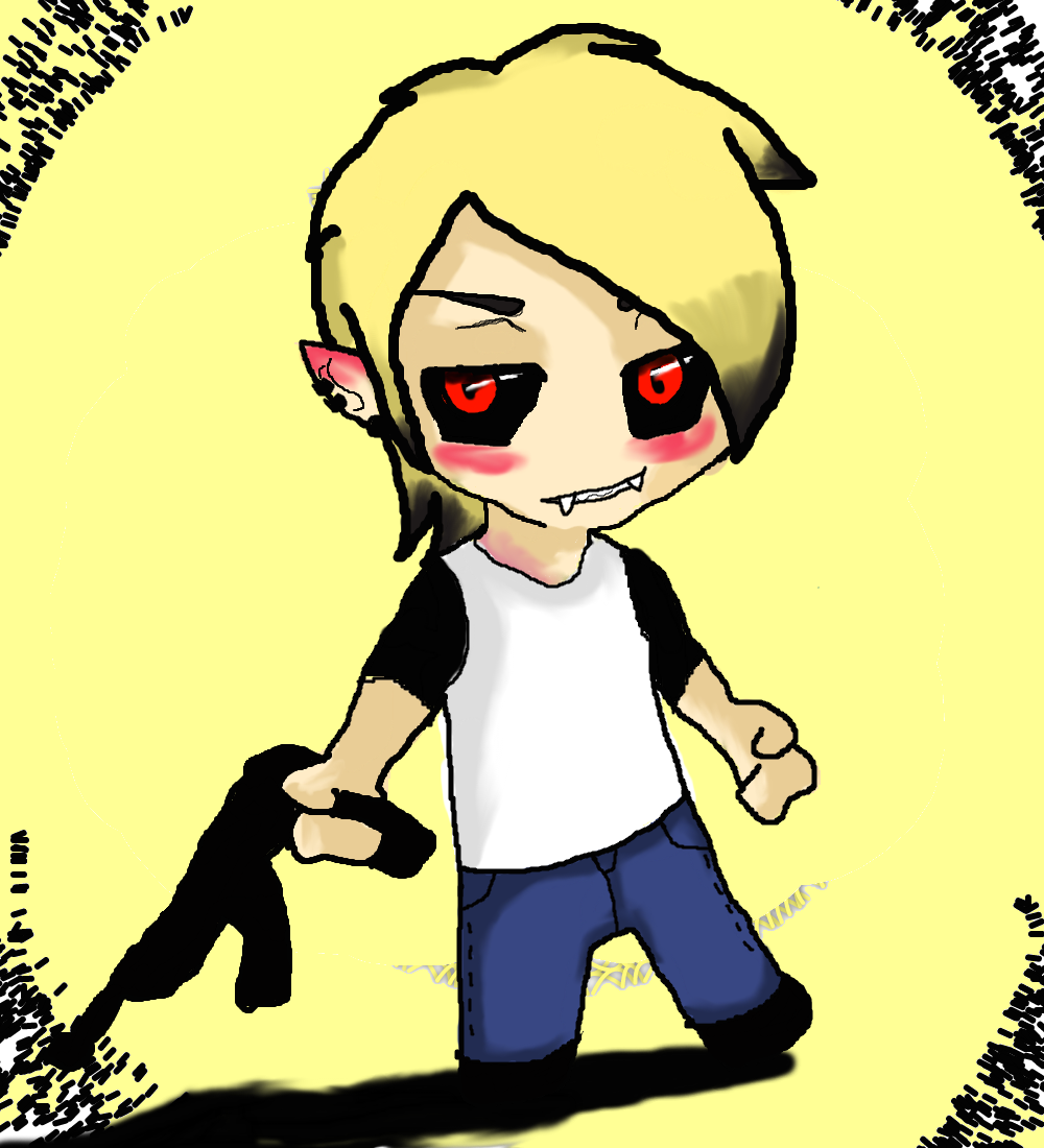 Laughing Guns chibi (by angelofdarknessderpy) by tigerwol on DeviantArt