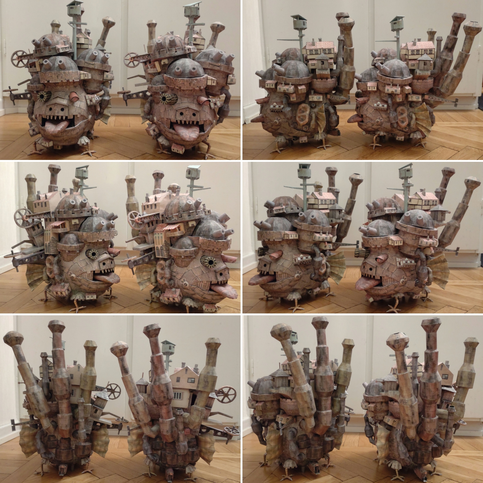 A second Howl's moving castle papercraft by minidelirium on DeviantArt