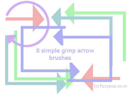 5 simple gimp arrow brushes by ifizzypop on DeviantArt