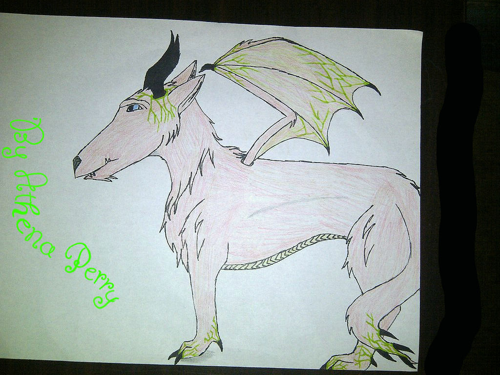Wolf Dragon by norine92 on DeviantArt