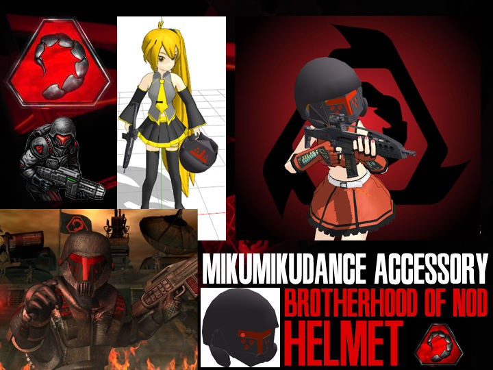 MMD- Command and Conquer Brotherhood of Nod Helmet by ...
