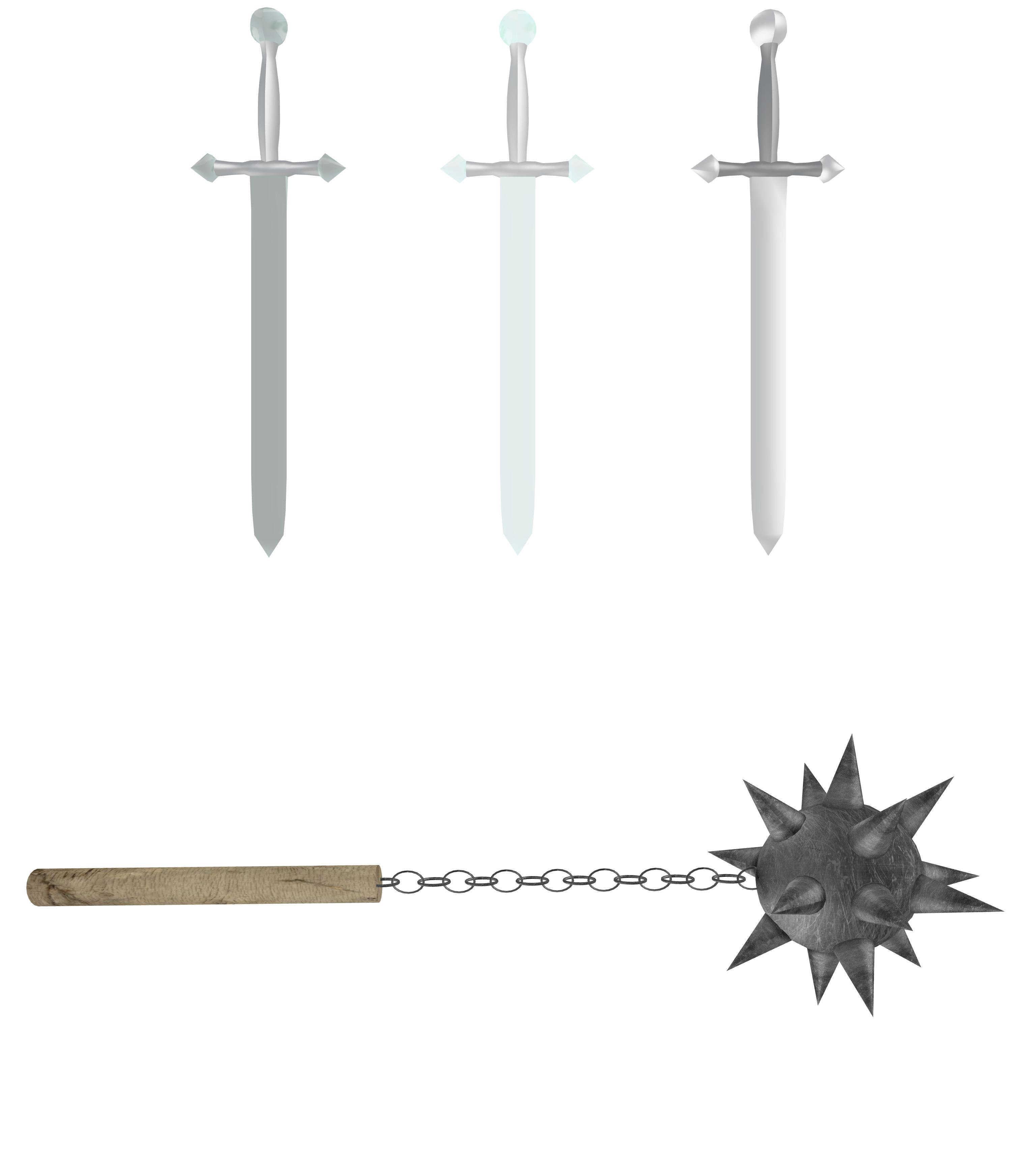 MMD Medieval Weapons Pack 1 + Download! by KnifeHappyPsychopath on ...