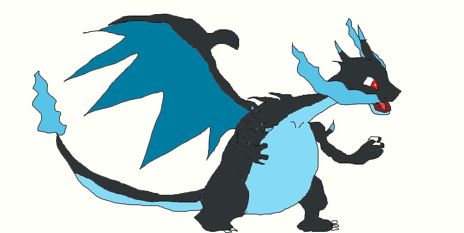 006 M- Charizard X by Shinkami1 on DeviantArt