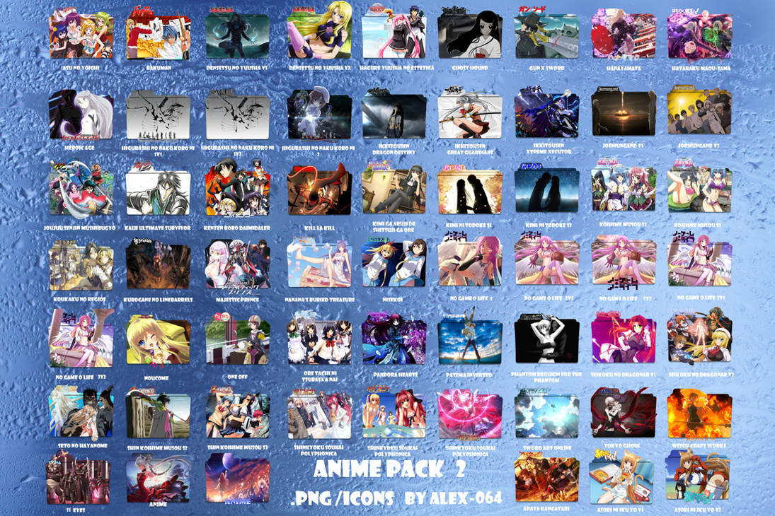 Anime Pack 2 (By alex-064) by alex-064 on DeviantArt