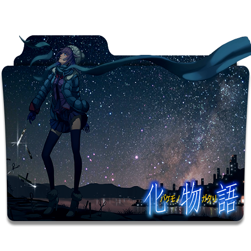 Icon Folder - Bakemonogatari (2) by alex-064 on DeviantArt