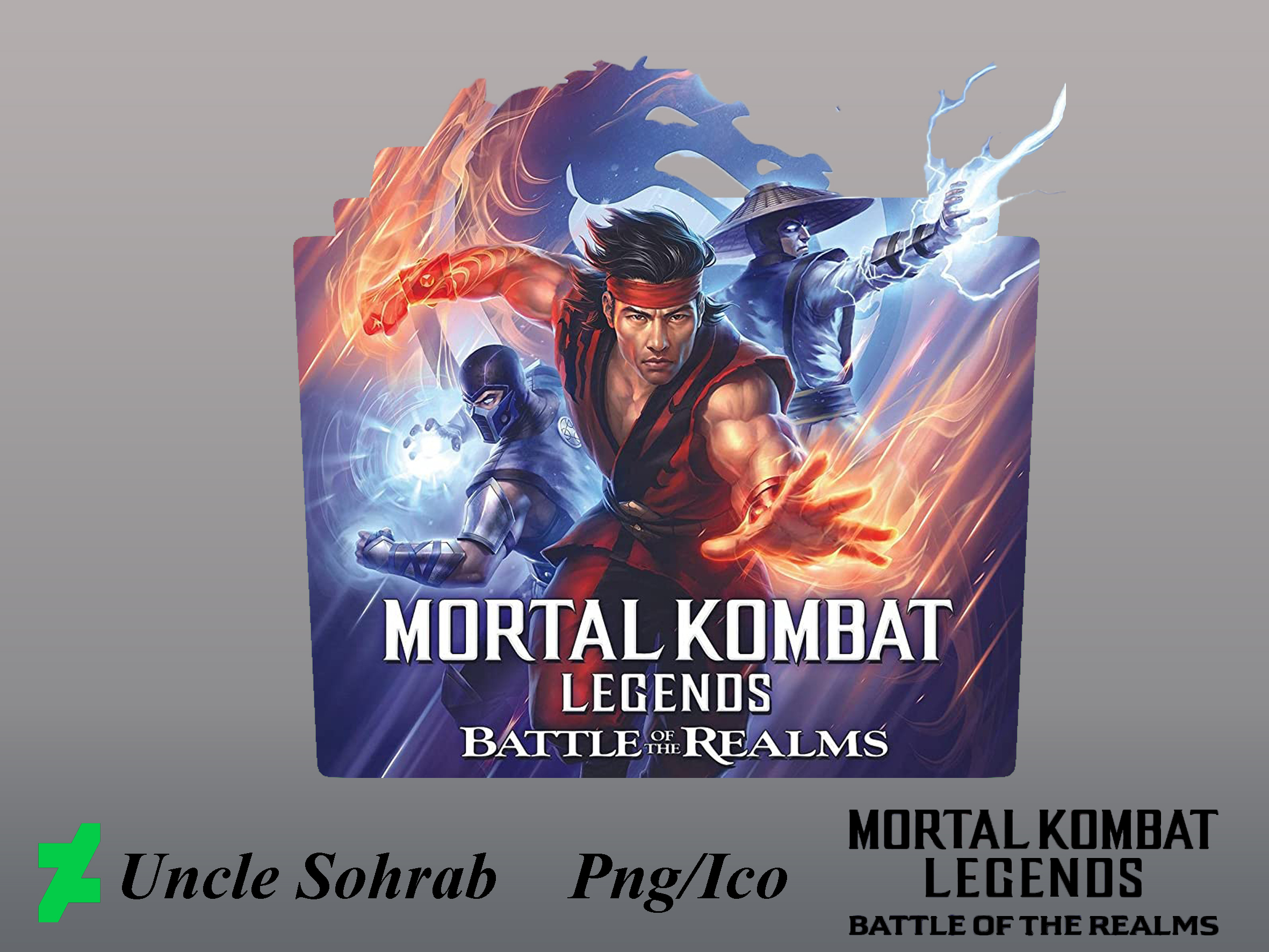 Mortal Kombat Legends Battle of The Realms Folder by UncleSohrab on ...
