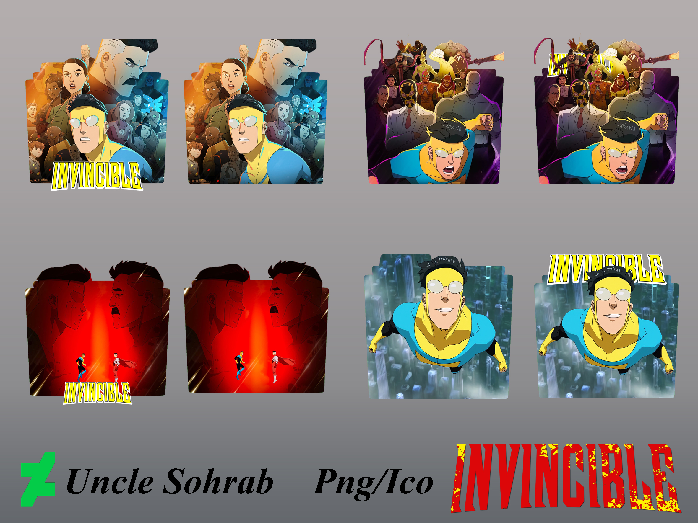 Invincible Folder Icon by UncleSohrab on DeviantArt