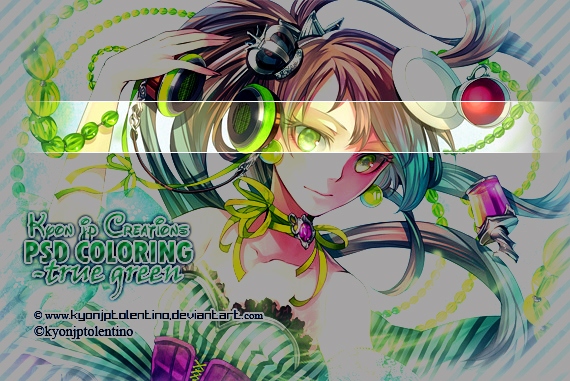True Green PSD coloring by kyonjptolentino on DeviantArt