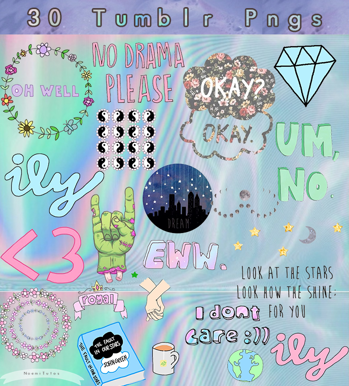 Tumblr Collage Png