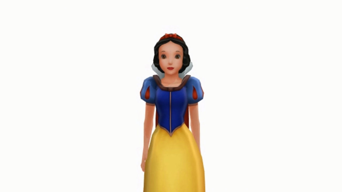 (MMDxKH) Snow white model by Siir3nn on DeviantArt