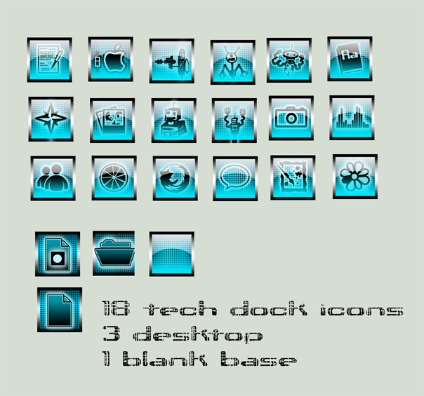 Tech Icons by TadpoleOfDoom on DeviantArt
