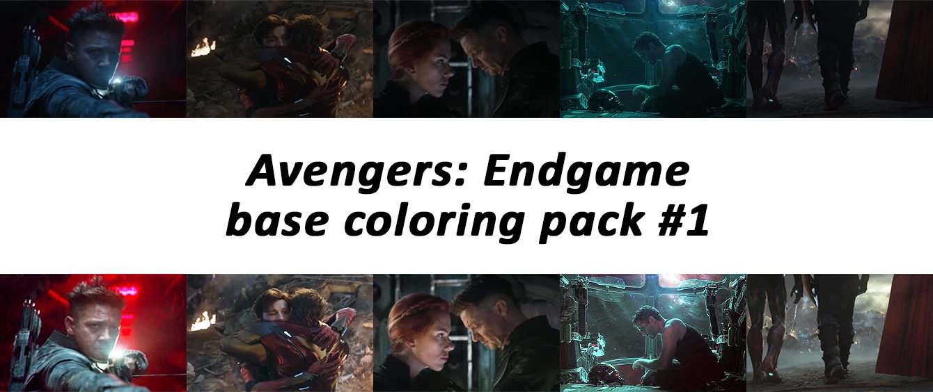 Avengers: Endgame base psd pack #1 by starksparker on DeviantArt