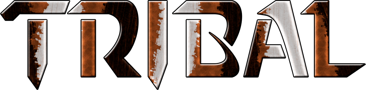 Tribal Typography Collection by Drakonias115 on DeviantArt