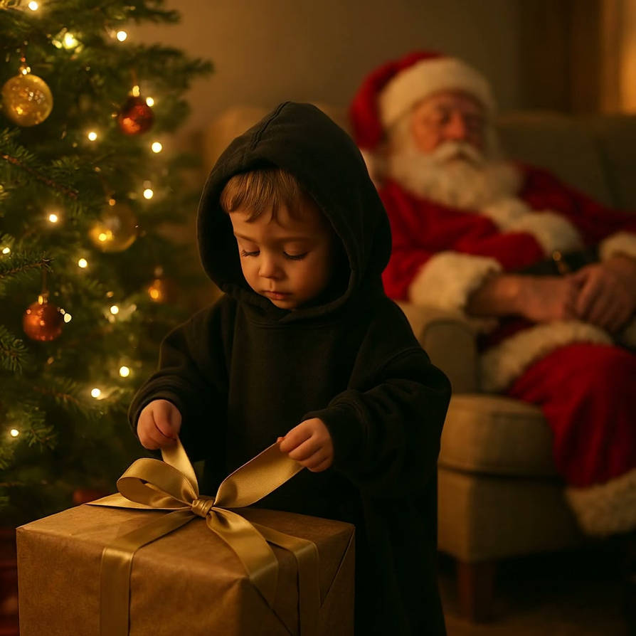 Shhh, don't wake Papa Noel by BBstar7 on DeviantArt