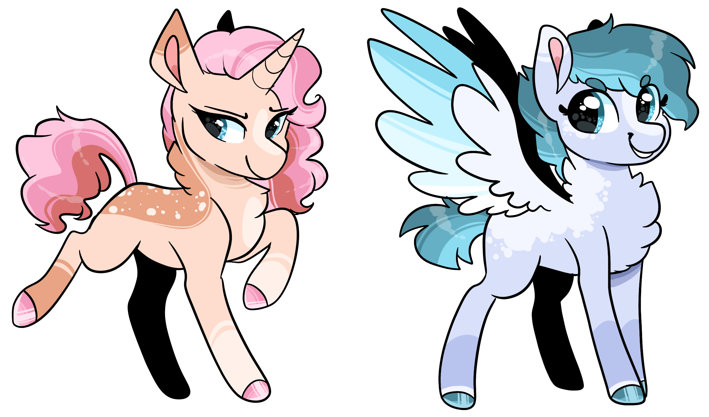 MLP Parent Swap adopts - closed by MoccaBliss on DeviantArt