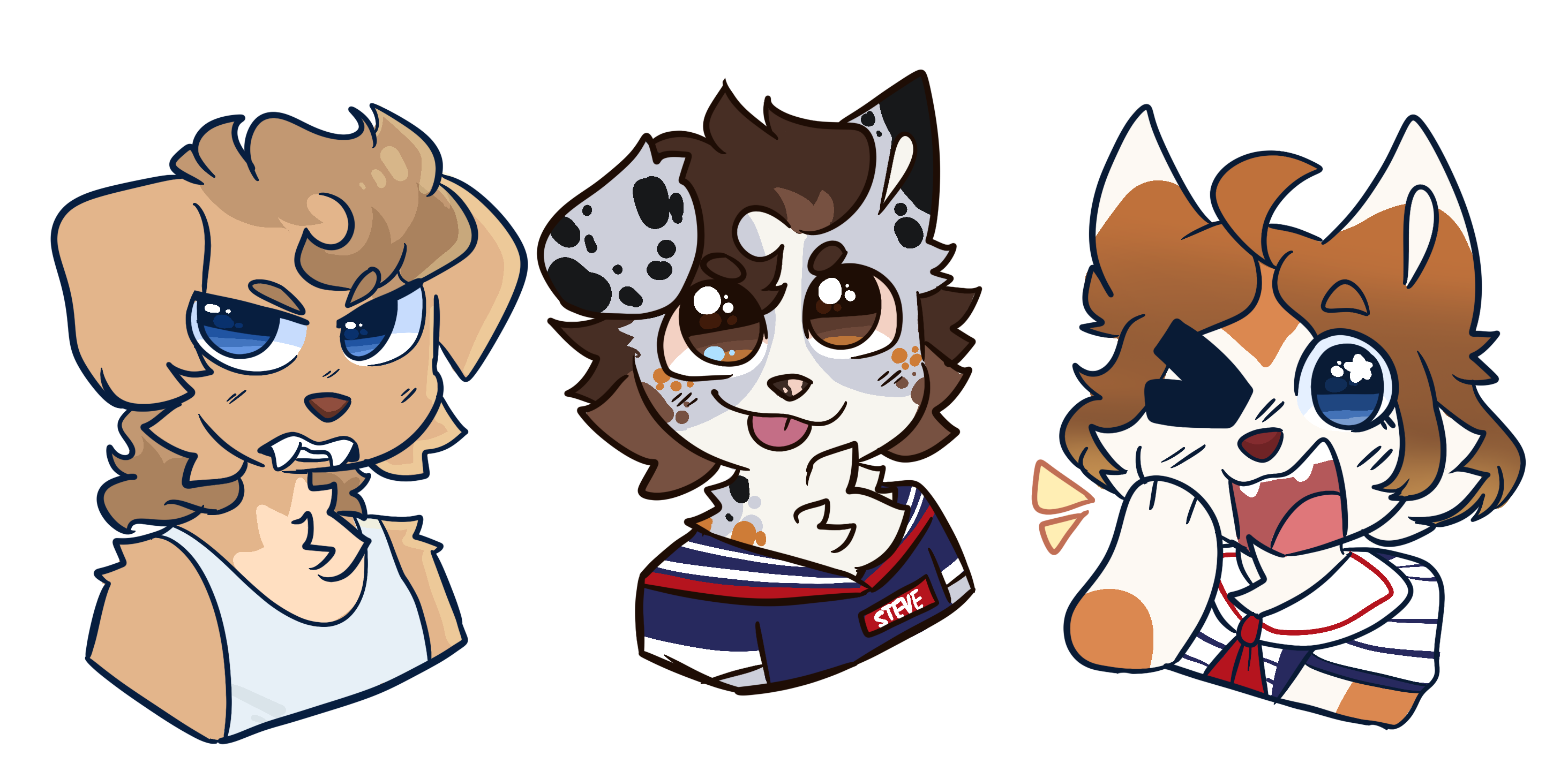 more stranger doggies by MoccaBliss on DeviantArt