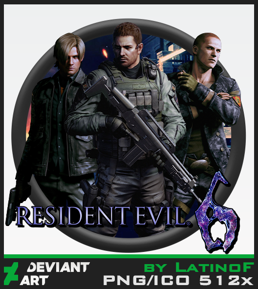 Resident Evil 6 - Icon by LatinoF on DeviantArt