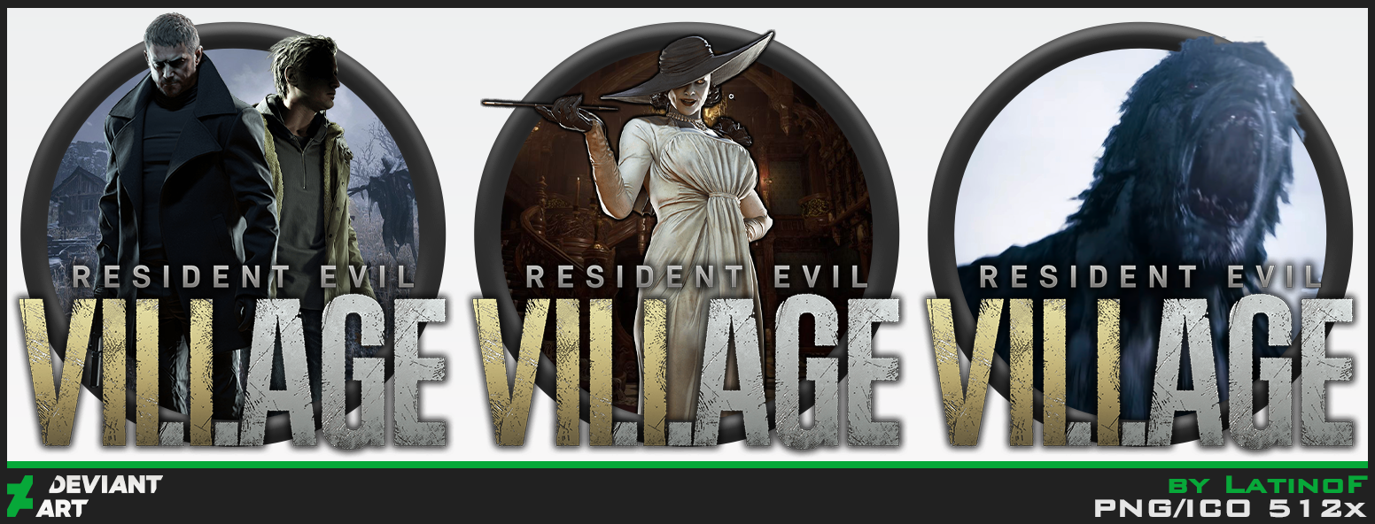 Resident Evil 8 Village - Icon by LatinoF on DeviantArt