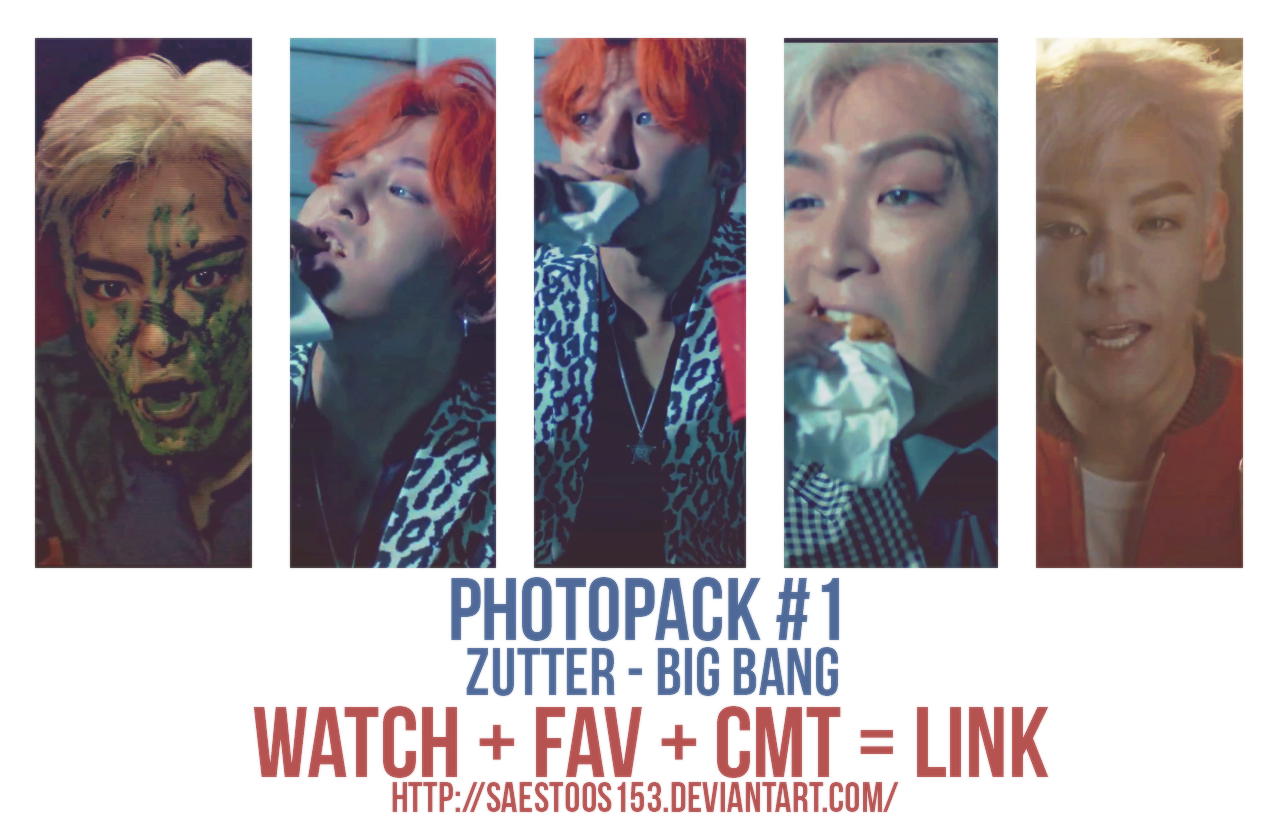 [ Photo Pack #3 ] Zutter MV - Big Bang by SaeStoos153 on DeviantArt