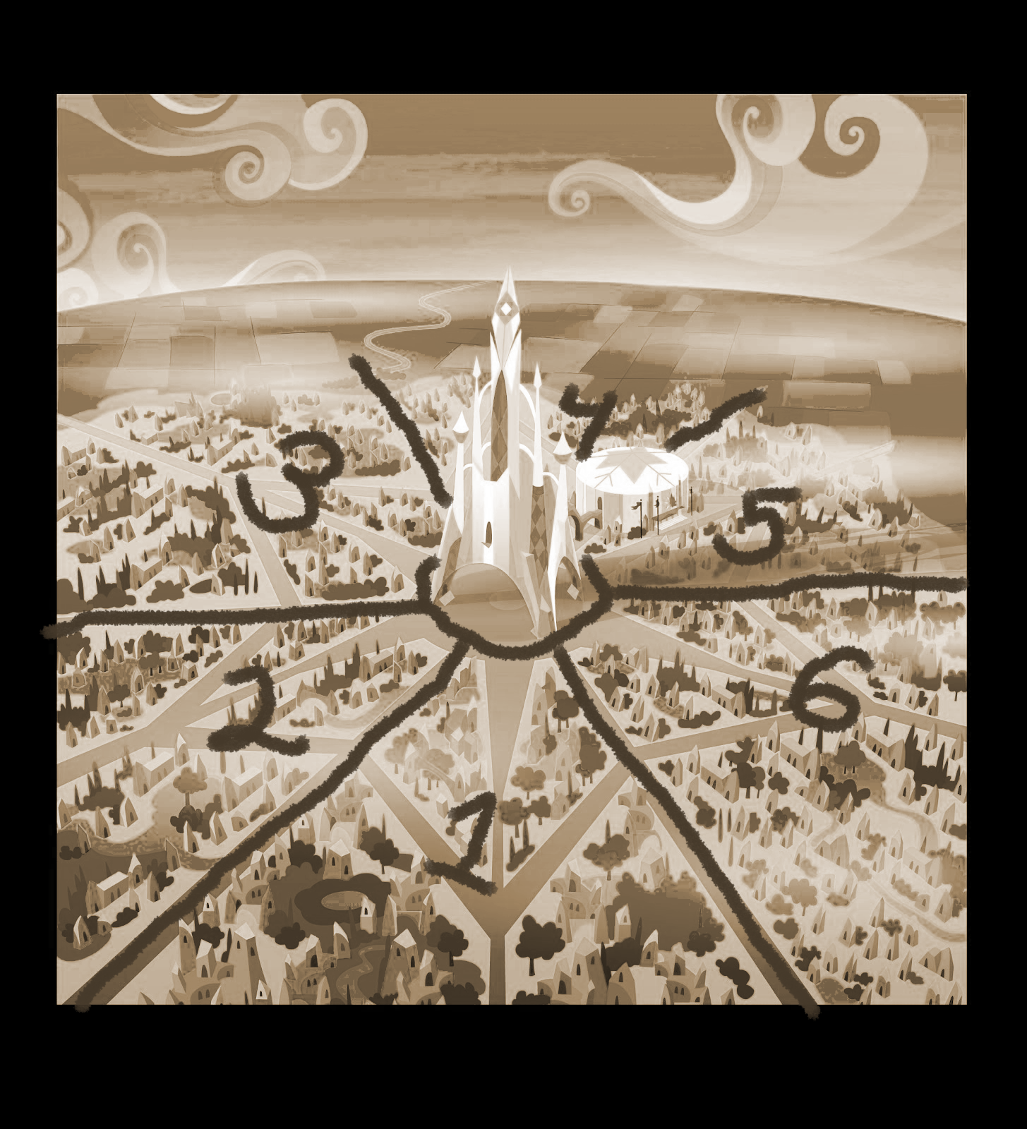 Passing of the Stars Map of the Crystal Empire by SacredHeroV2 on ...