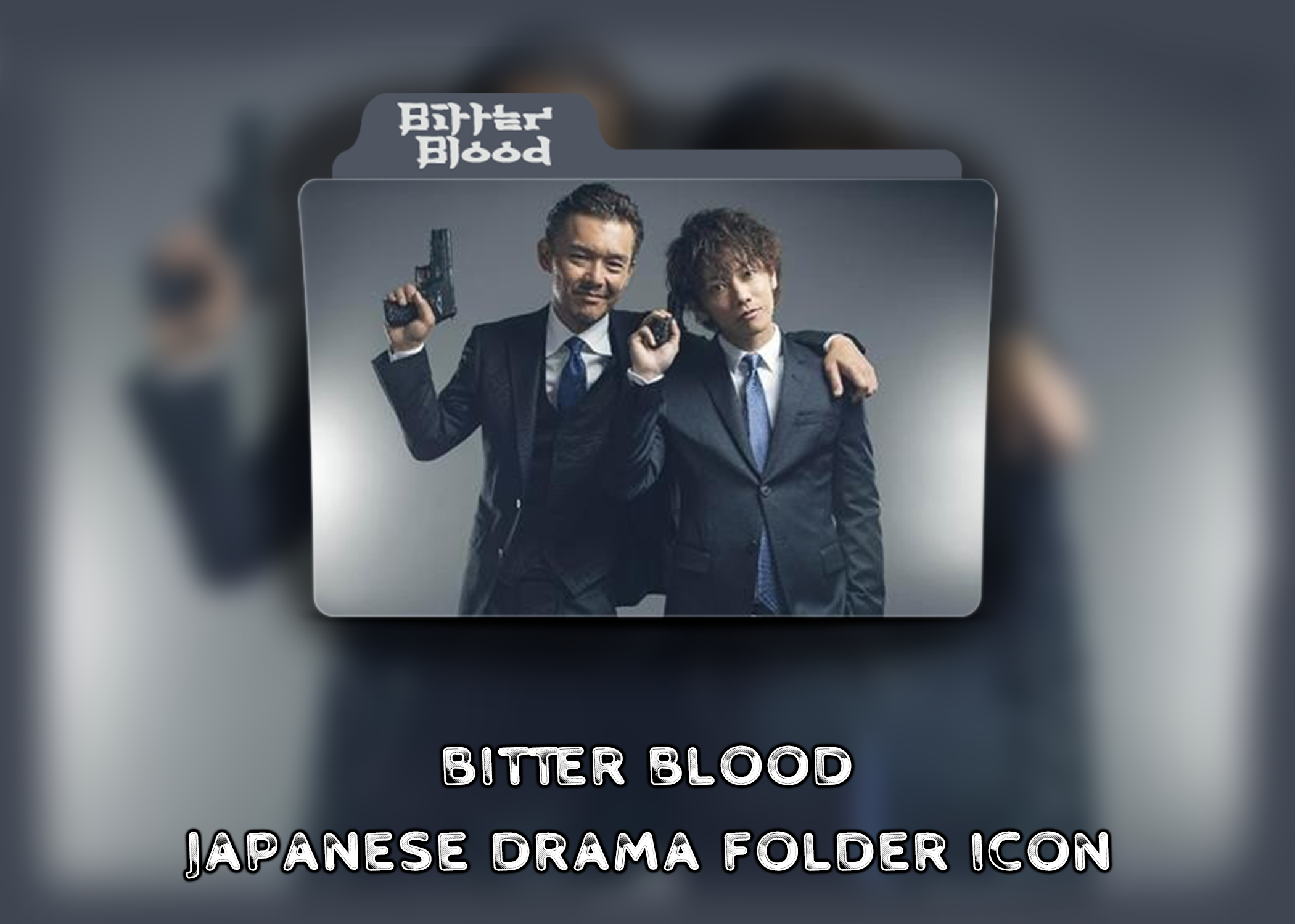 Bitter Blood japanese drama folder icon by raid2000abs on DeviantArt