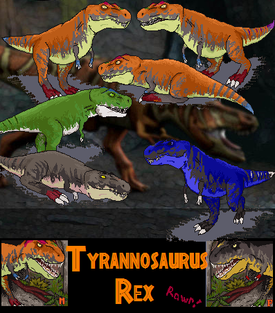 -Complete- T-rex Avatar by MysticNightWolf on DeviantArt
