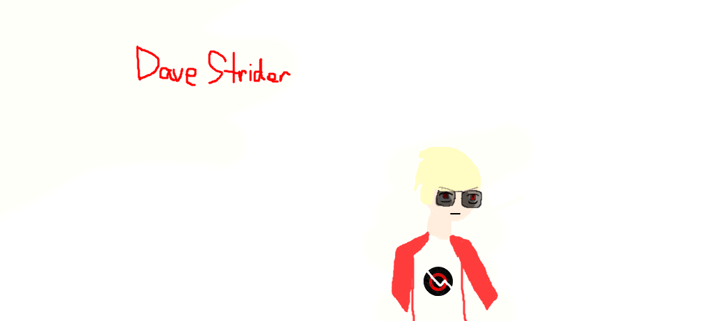 Dave Strider Character Sketch by ButtergirlRBLX on DeviantArt