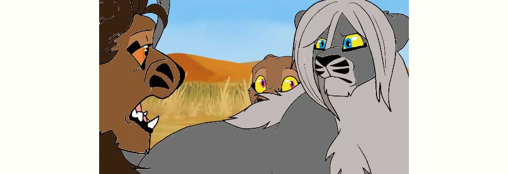 Kiru defending his sister Nika by GamerX69 on DeviantArt