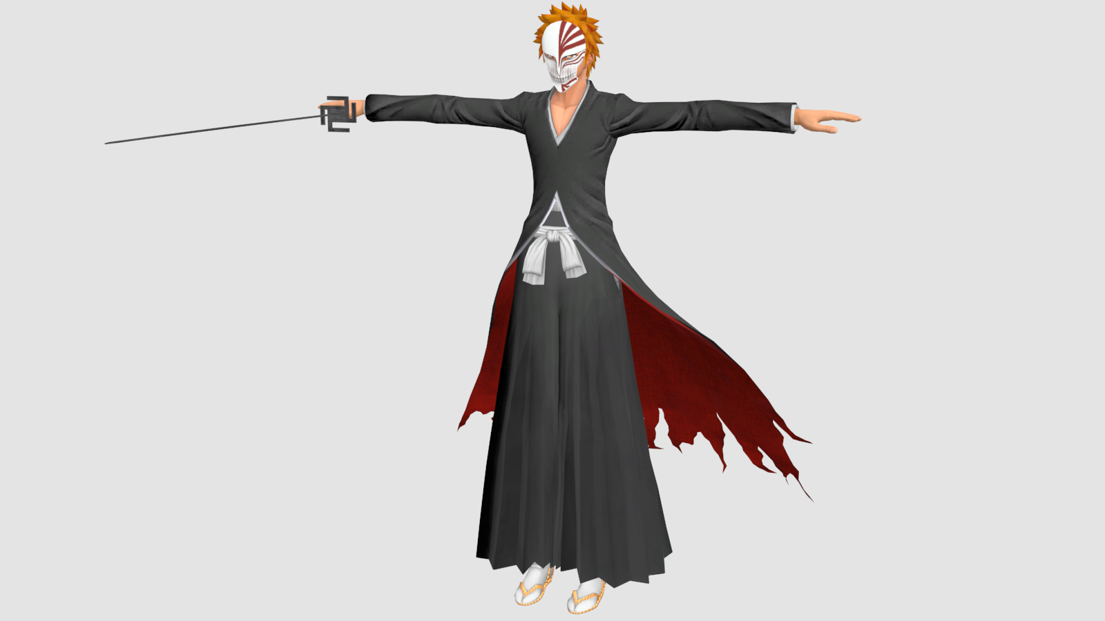Ichigo Kurosaki - Rigged by JosouKitsune on DeviantArt