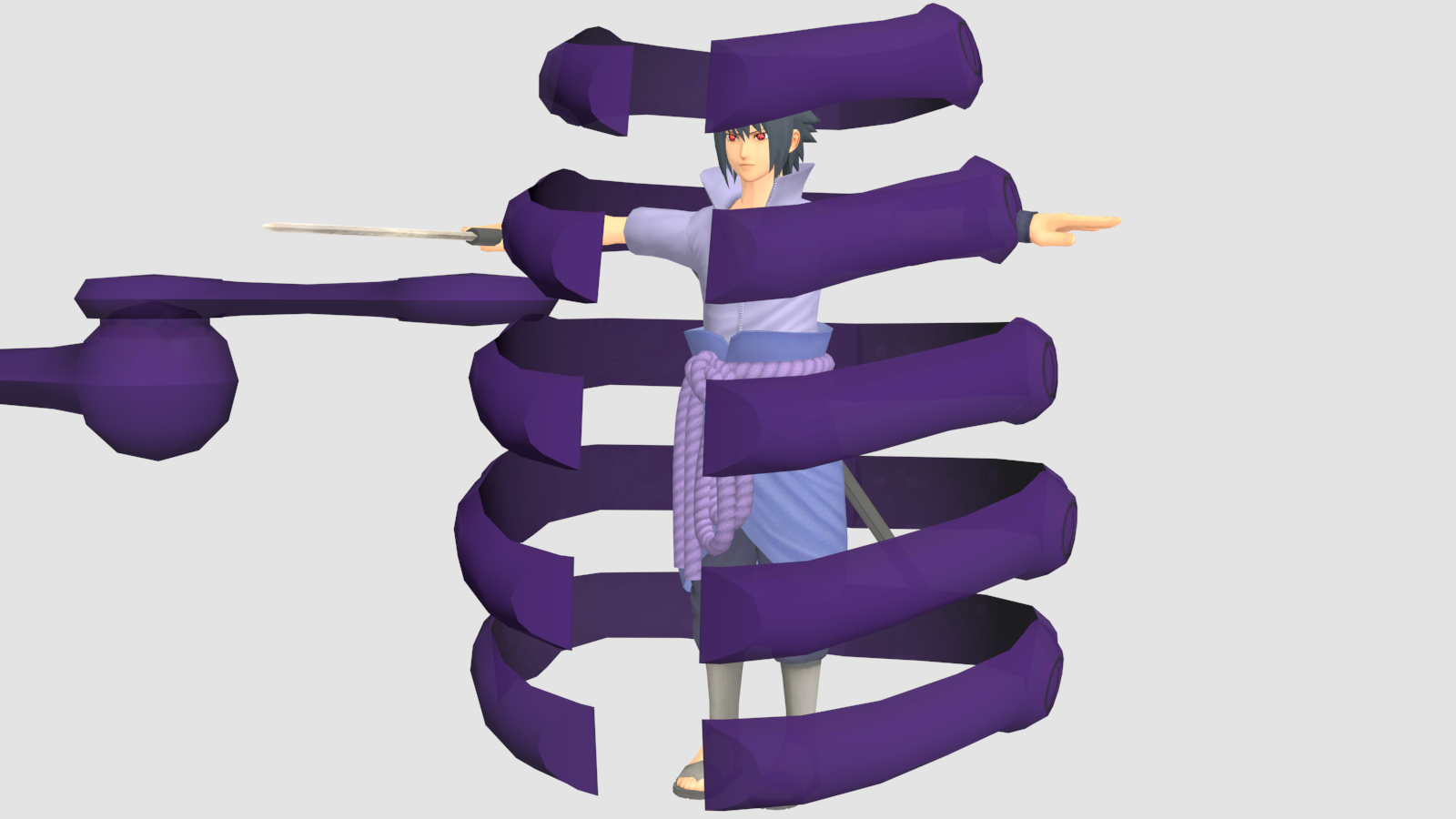Sasuke Uchiha - Rigged by JosouKitsune on DeviantArt